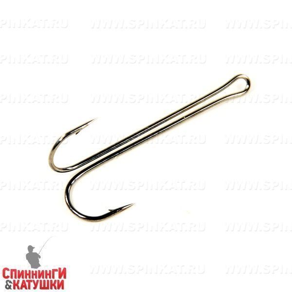 Купить Crazy Fish Long Tail Double Hook #4 (34 мм) - Spinkat.ru
